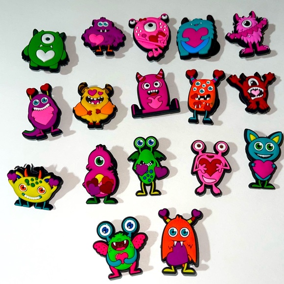 CROCS | Accessories | Crocs Monster Charms Set Of 7 | Poshmark